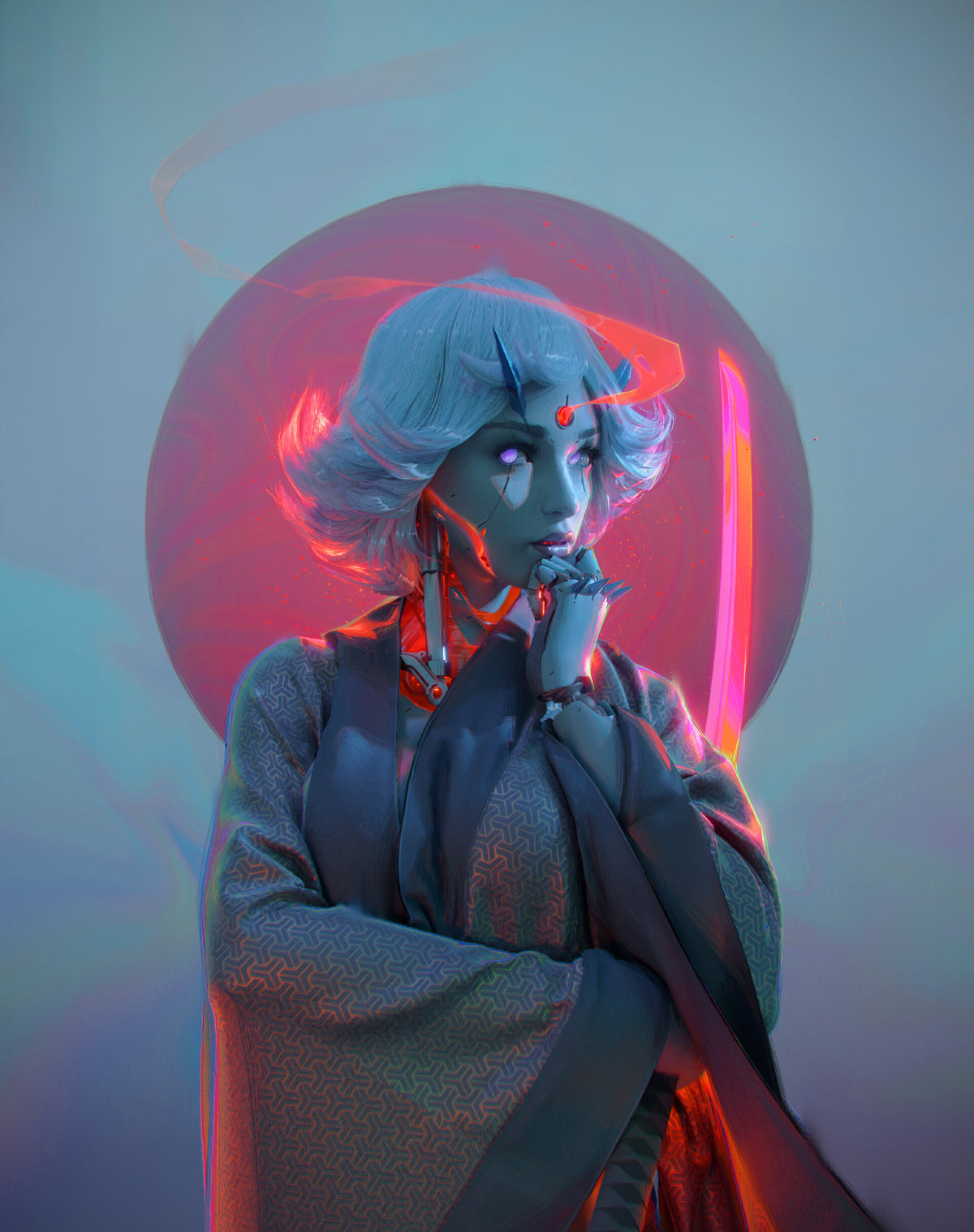 Chin Fong Art - Cyberpunk & Sci-Fi Prints, Apparel, Accessories