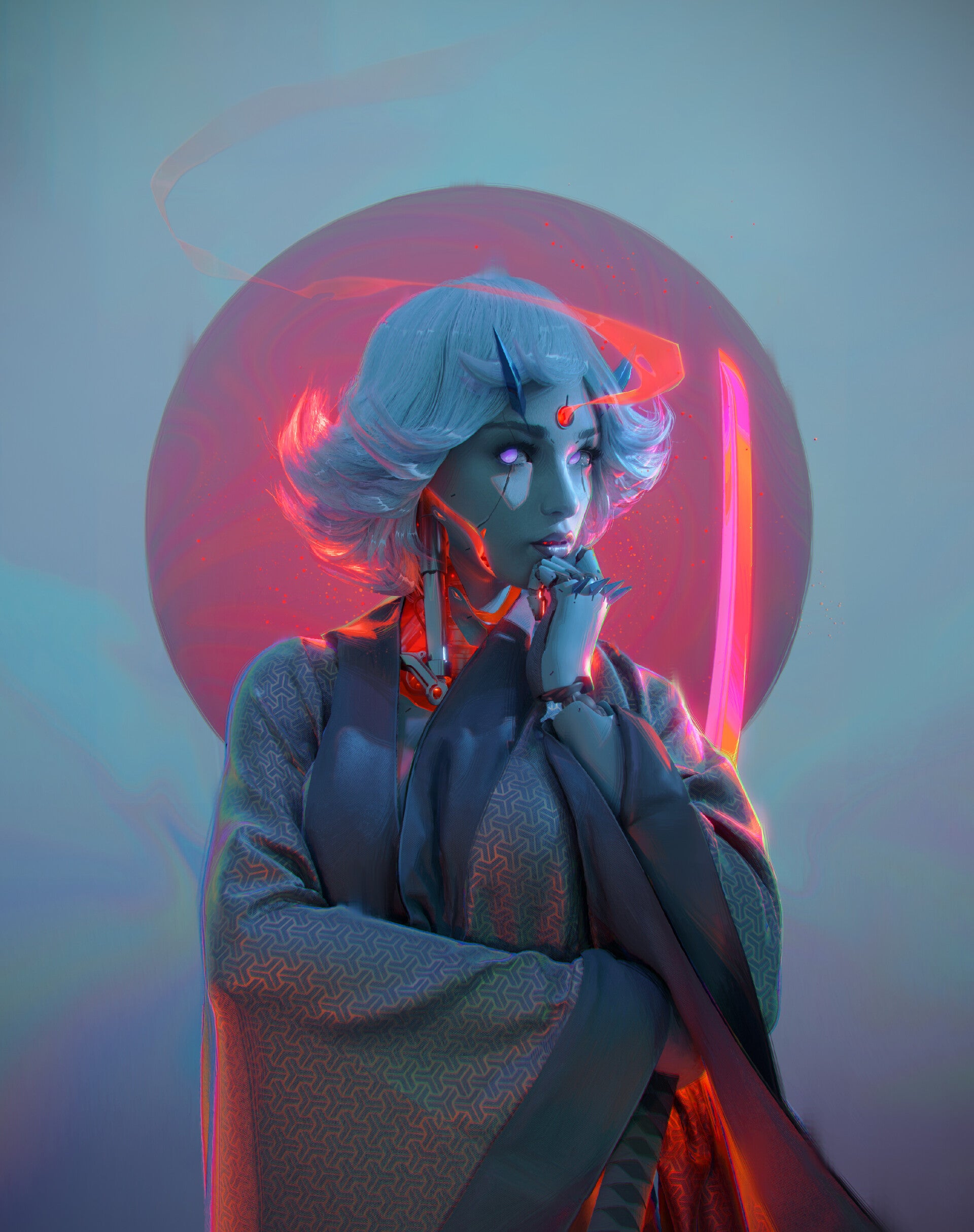 Chin Fong Art - Cyberpunk & Sci-Fi Prints, Apparel, Accessories